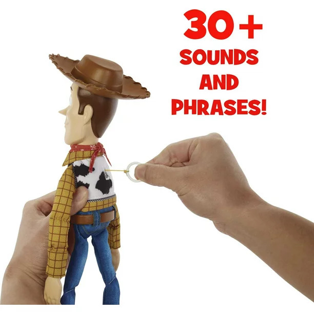 Disney Pixar Toy Story Roundup Fun Woody Talking Toy, 20 Phrases | eBay