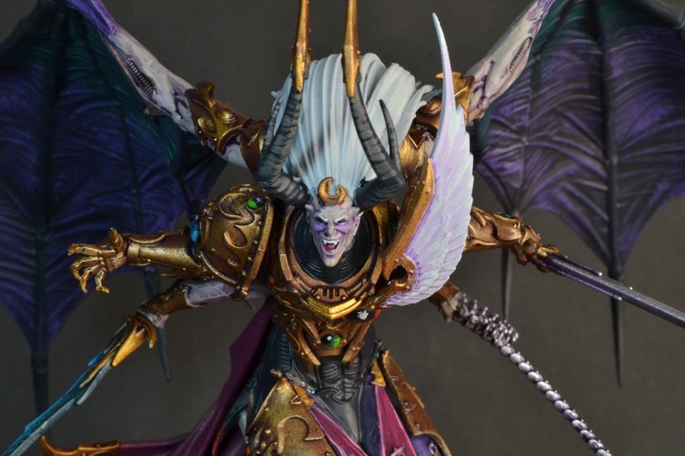 Fulgrim 40k Fully Painted And Based Ready To Go #A | eBay