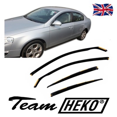 Wind Deflectors Fits VW Passat B6 / B7 2005-2014 4-Door Saloon 4-Pcs ...