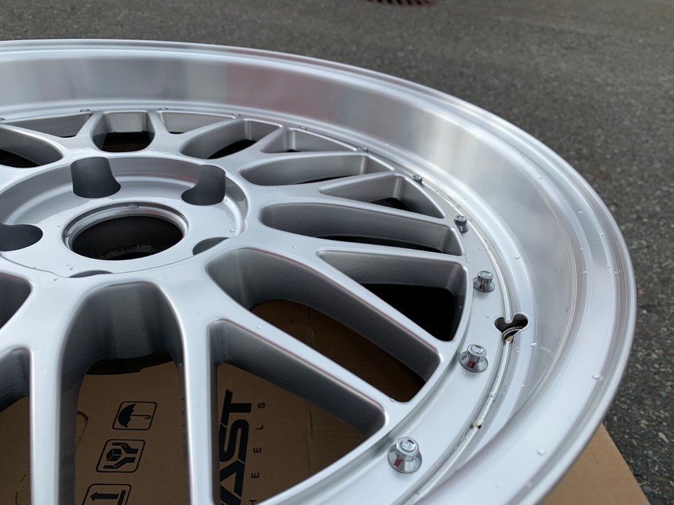 PAIR of BMW Front/Rear 19X8.5/9.5 BBS LM replica rims in showroom ...