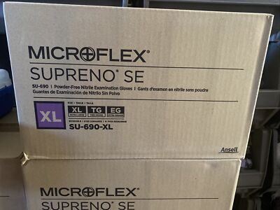 Ansell MICROFLEX - Supreno - X-large Gloves - SE SU-690 - Nitrile ...