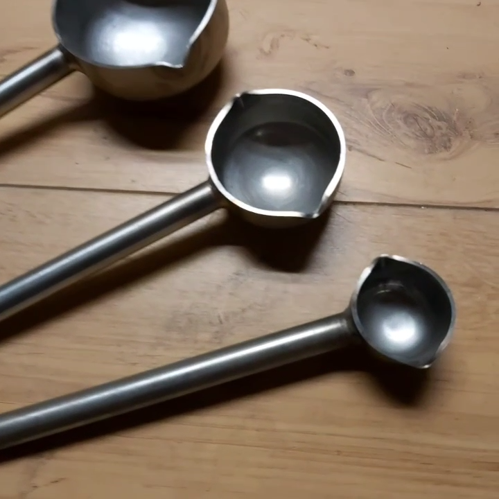 New Stainless Steel Lead Ladle Spoon Fishing Moulds For Weights Making ...