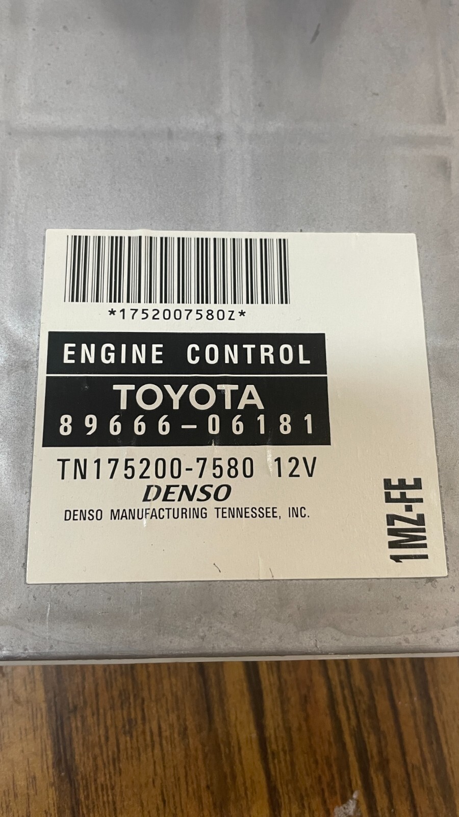 89666-06181 | TOYOTA OEM ENGINE CONTROL MODULE UNIT ECU ECM PCM | eBay