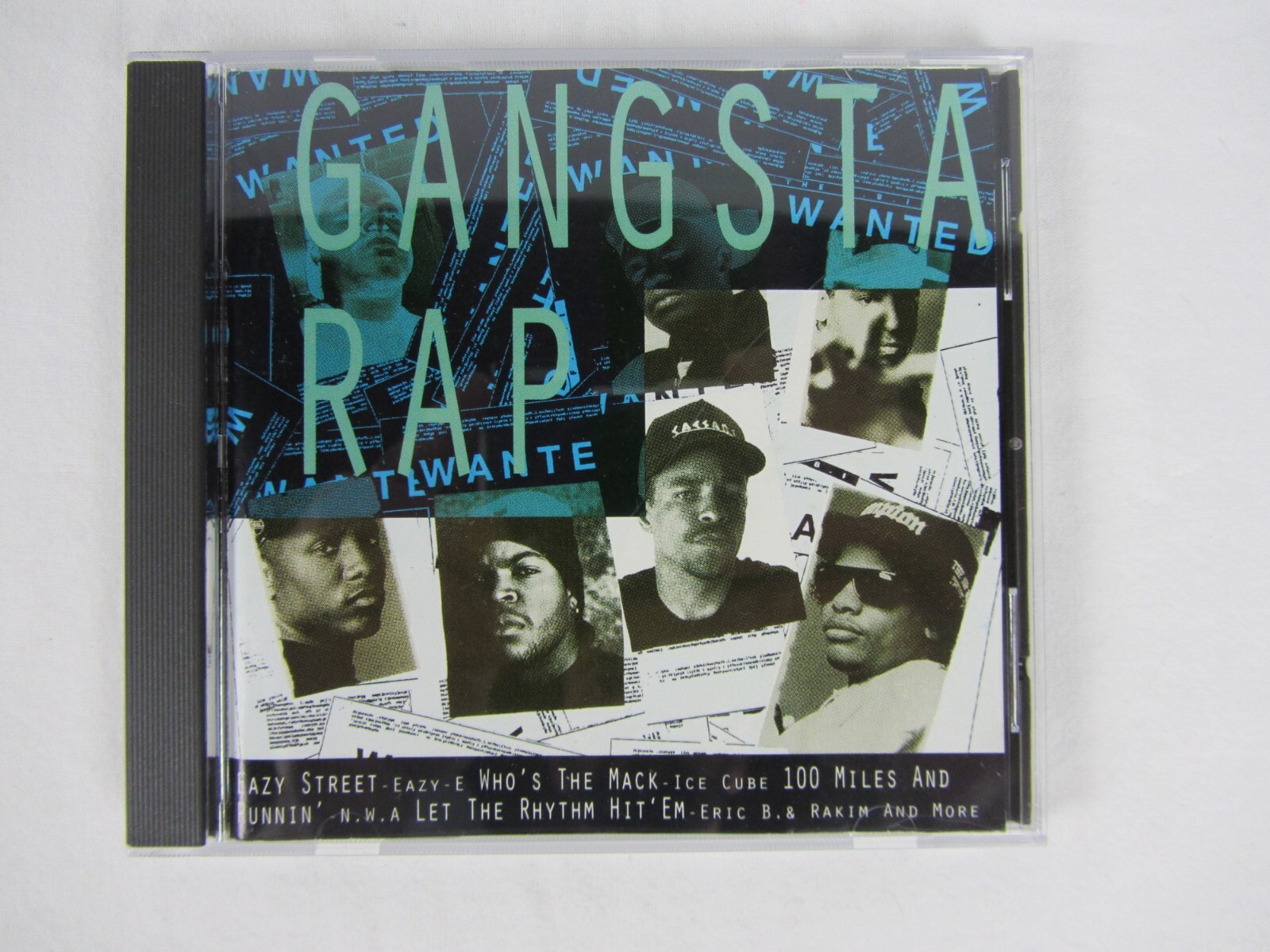 Gansta Rap (Compilation) (CD, Priority Records, 1991) NWA Ice-T Ice ...