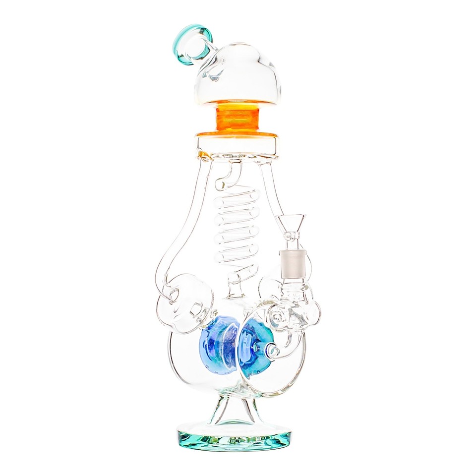 14" Ultra Helix Multi Percolator Hookah Bong *Ships From Texas | eBay