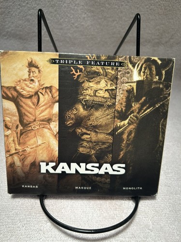 KANSAS - Kansas/ Masque/ Monolith ( Triple Feature) Rare 3 CD Set 2004 ...