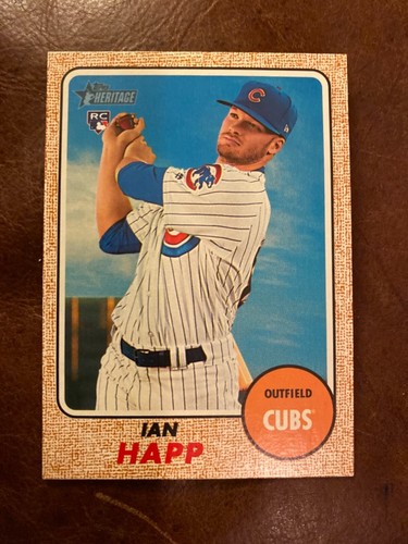 2017 Topps Heritage High #660 Cubs Ian Happ Rookie Baseball Card | eBay