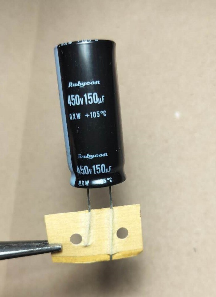 2pcs Rubycon 150uf 450v Radial Electrolytic Capacitors 450v150uF | eBay