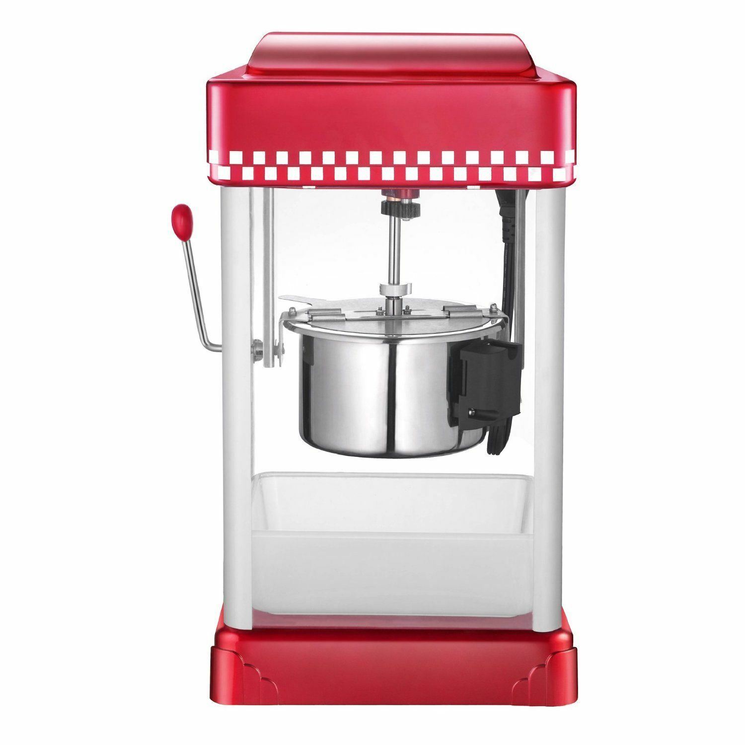 Red Vintage Theater Style Popcorn Machine Popper Maker Retro Nostalgic ...