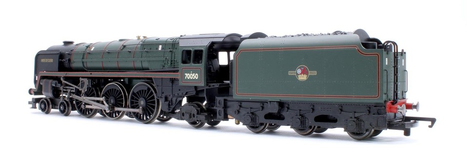 HORNBY 'OO' GAUGE R2104 BR BLACK 4-6-2 CLASS 7MT FIRTH OF CLYDE 70050 ...