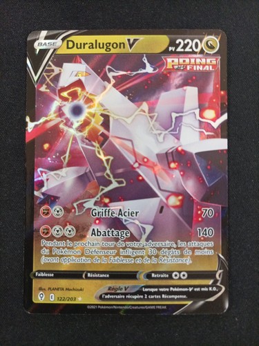 Carte Pokémon Duralugon V 122/203 Évolution Céleste | eBay