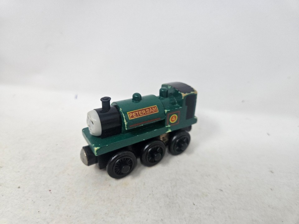 Thomas & Friends Wooden Railway Peter Sam Train Tank Engine GUC | eBay