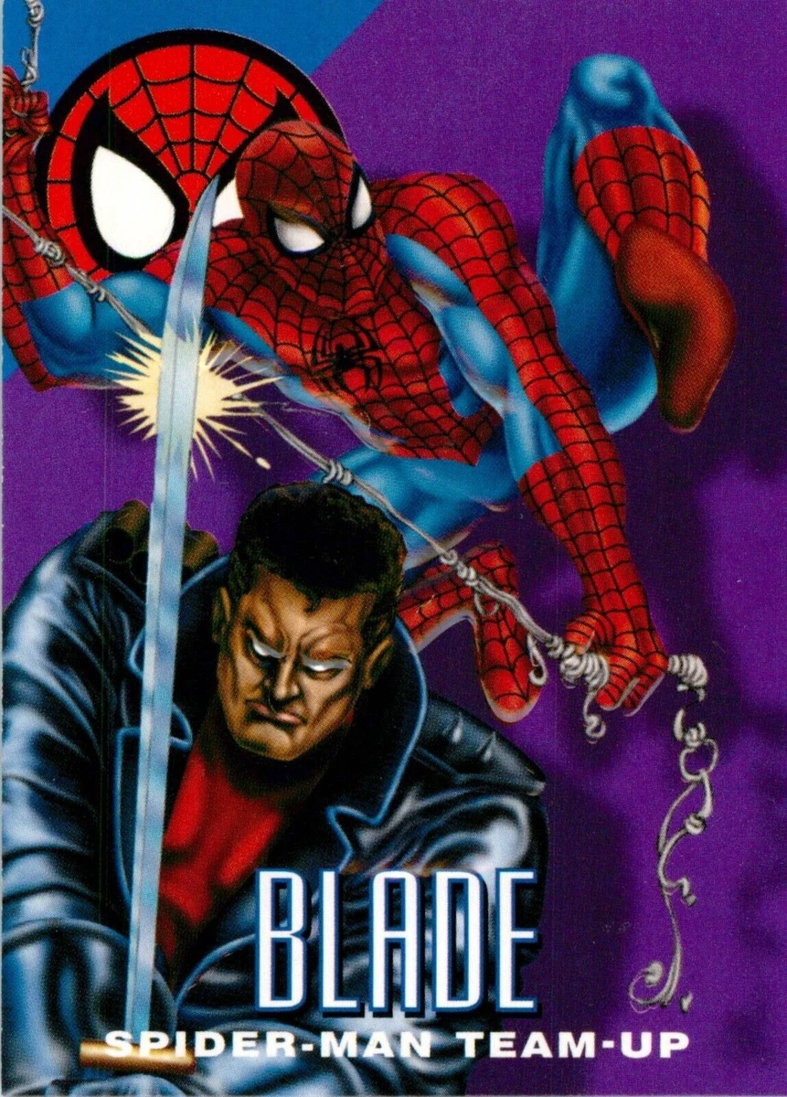 Blade And Spider Man