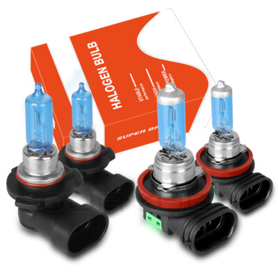 For Scion XB 2008-2015 - Halogen 6000K 4PC Headlight High Low Beam ...