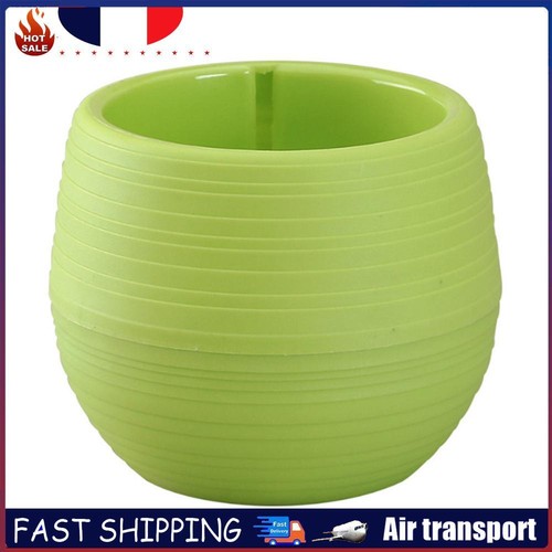 Plastic Round Small Flower Pot Indoor Unbreakable Bonsai Plant Pot ...