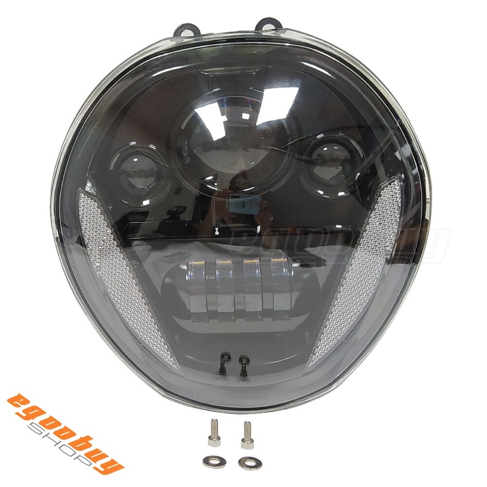 LED Headlight Projector Lighting Motorcycle For Monster 821 1200 1200R ...