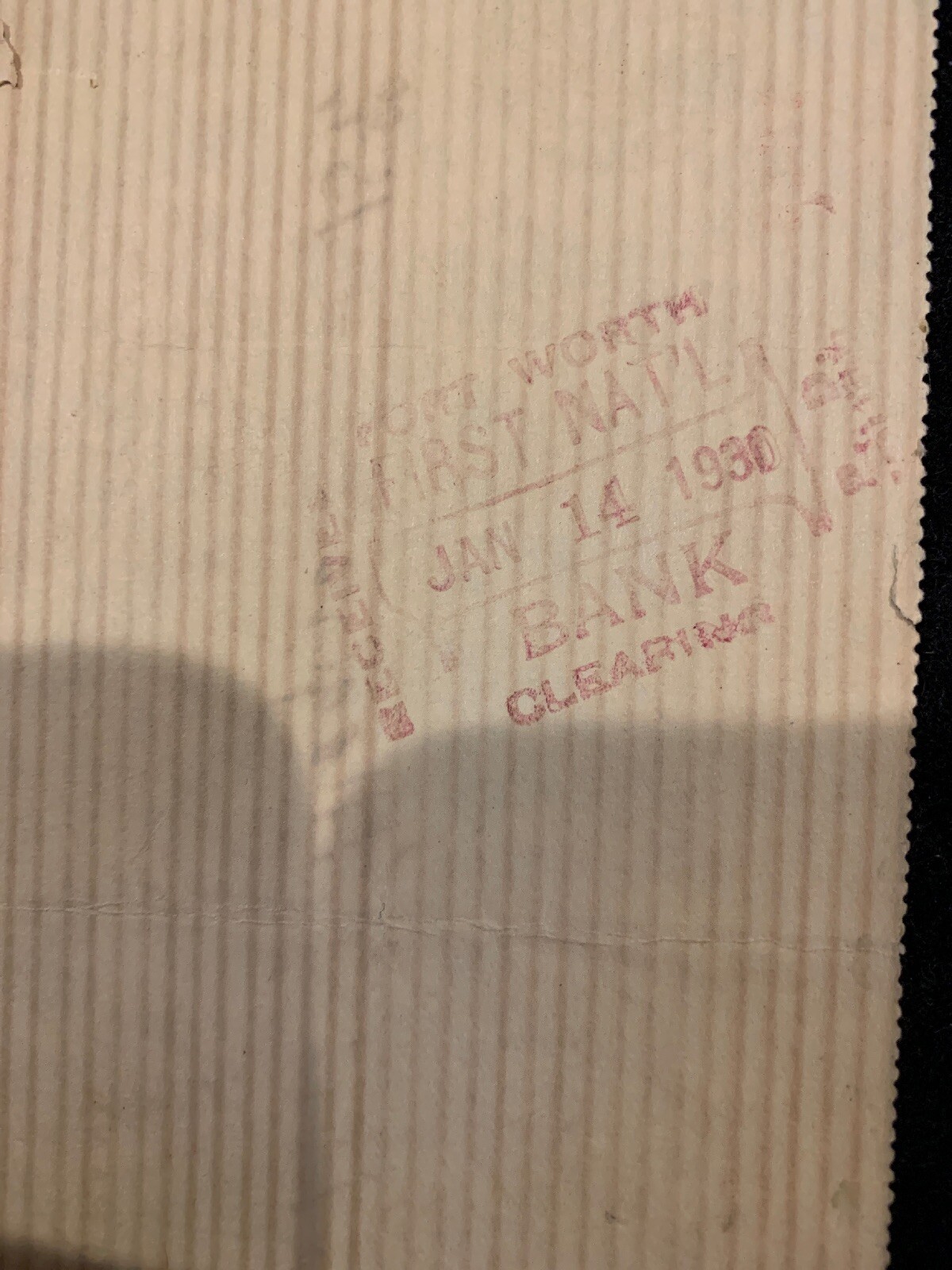 2-Vintage Cancelled Checks B MAX MEHL- FT. Worth TX Numismatist 1930 | eBay