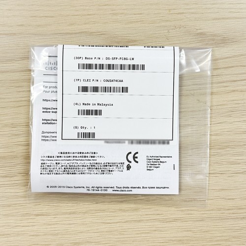 Cisco w/ Green Hologram DS-SFP-FC8G-LW FC 8G FC SFP+ Transceiver Module ...