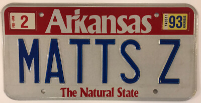 Vanity MATTS MATT MATTHEW license plate Mathew Mats Matthias Matteo ...