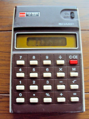Used SHARP EL-200S Pocket Computer Calculator Not Working with Tracking ...