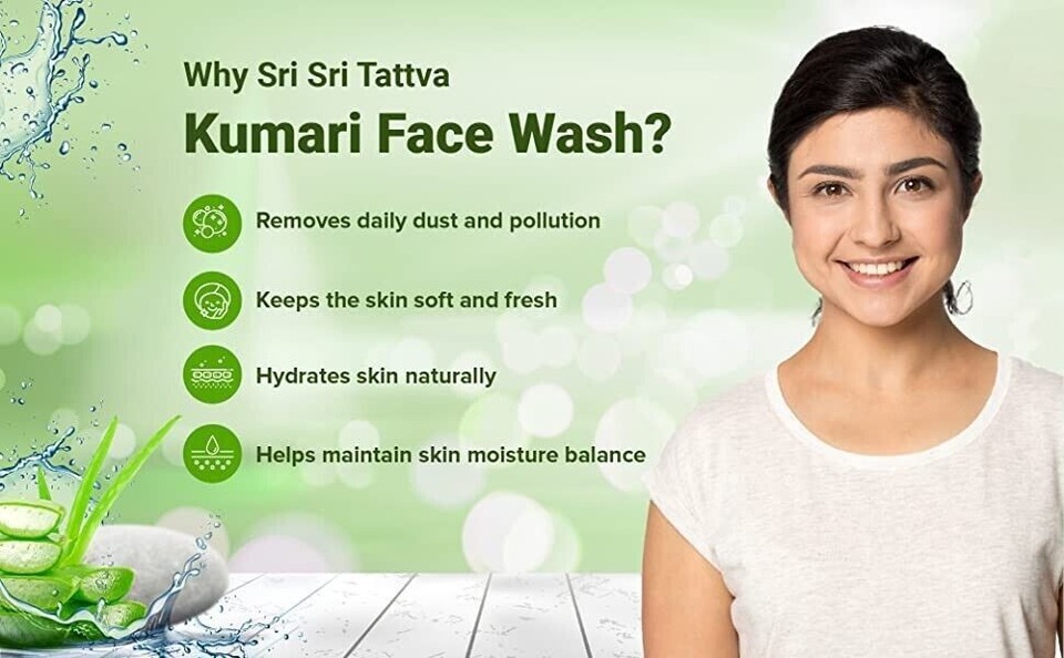 SRISRI Tattva Kumari Face Wash - For Rejuvenated & Fresh Skin, 60ml | eBay
