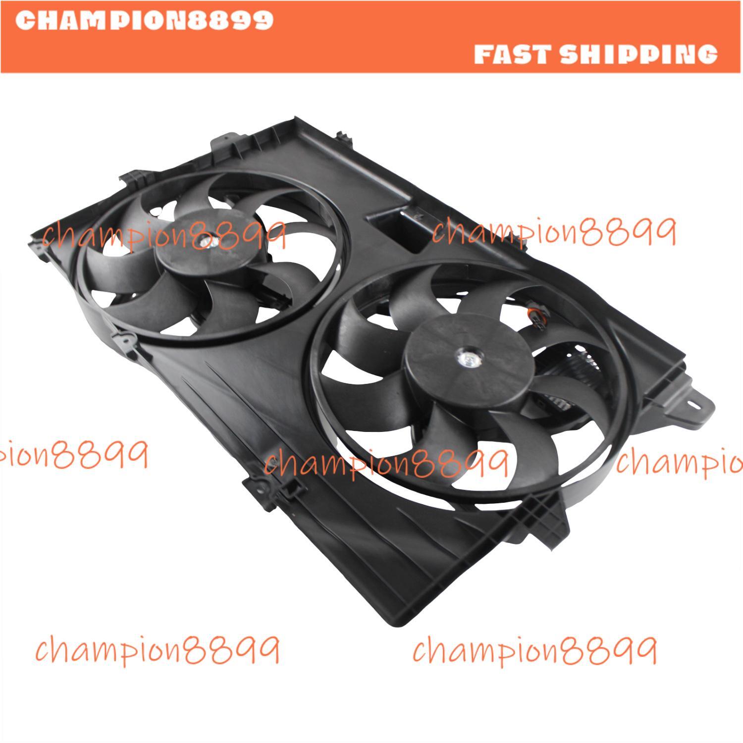 Radiator Cooling Dual Fan Assembly for 2007-2014 Ford Edge 2007-2015 ...