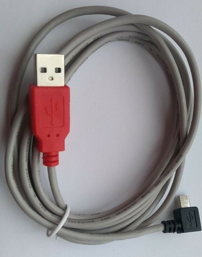 Right Angled USB to Micro USB 28AWG/1PR 28AWG/2C Data/Charge Cable 1.8 ...
