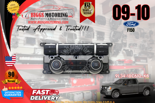 2009-2010 Ford F150 Ac Heater Climate Control Unit 9L34-18C612-XB | eBay