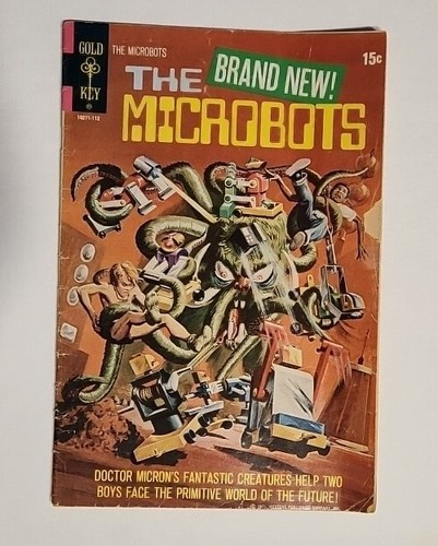 THE MICROBOTS #1 COMIC DECEMBER 1971 COOL FANTASTIC CREATURES VG | eBay