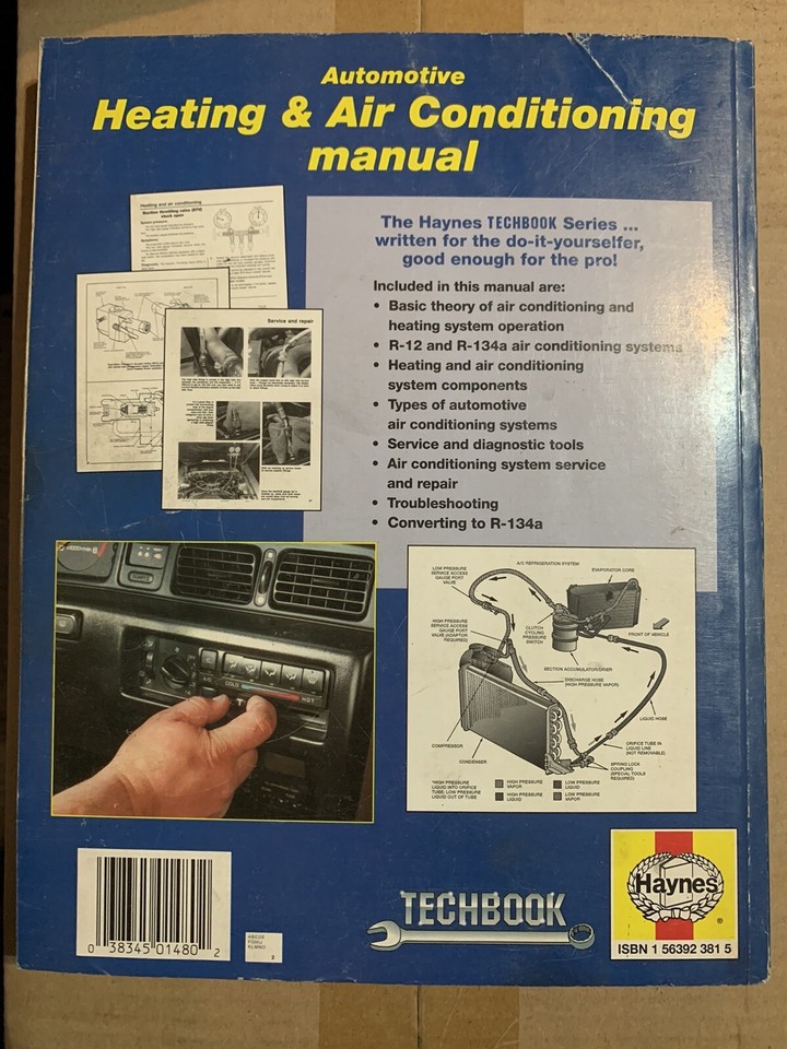 Haynes 10425 Techbook "Automotive Heating & Air Conditioning" | eBay