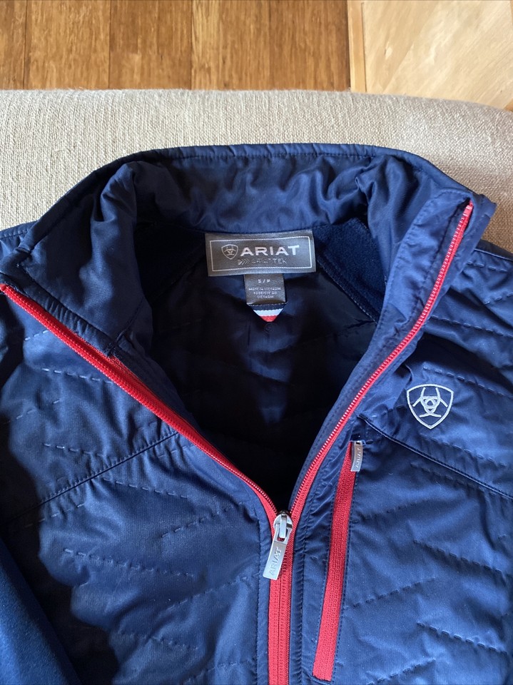 Nice Navy Ariat Jacket womens small | eBay