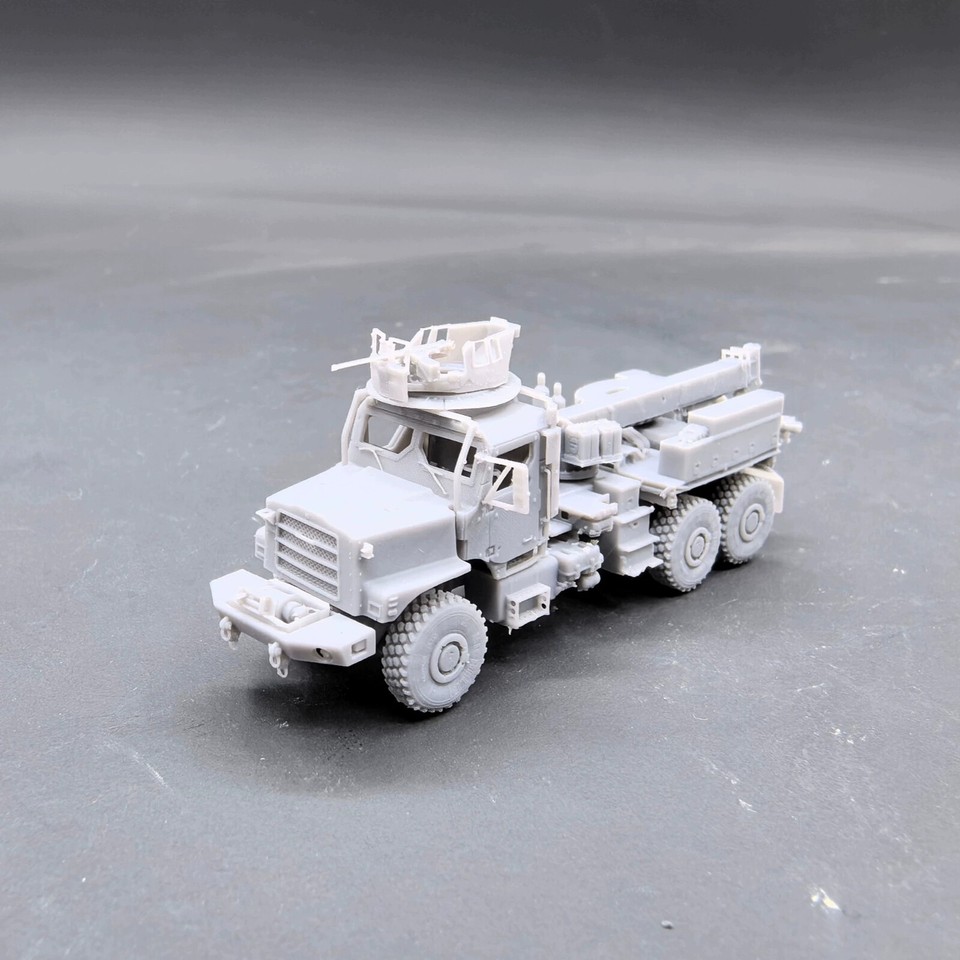 1/87/144/48/35 US MTVR MK36 Wrecker Rescue Crane Unpainted Model Kit 3D ...