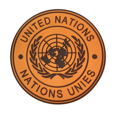 MORTHOME M UN United Nations U.N. Badge PVC Tactical Army Airsoft Patch ...