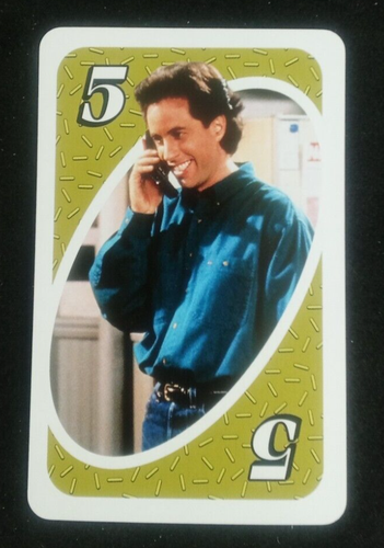 2023 Seinfeld Uno Card Green Jerry Seinfeld #5 | eBay