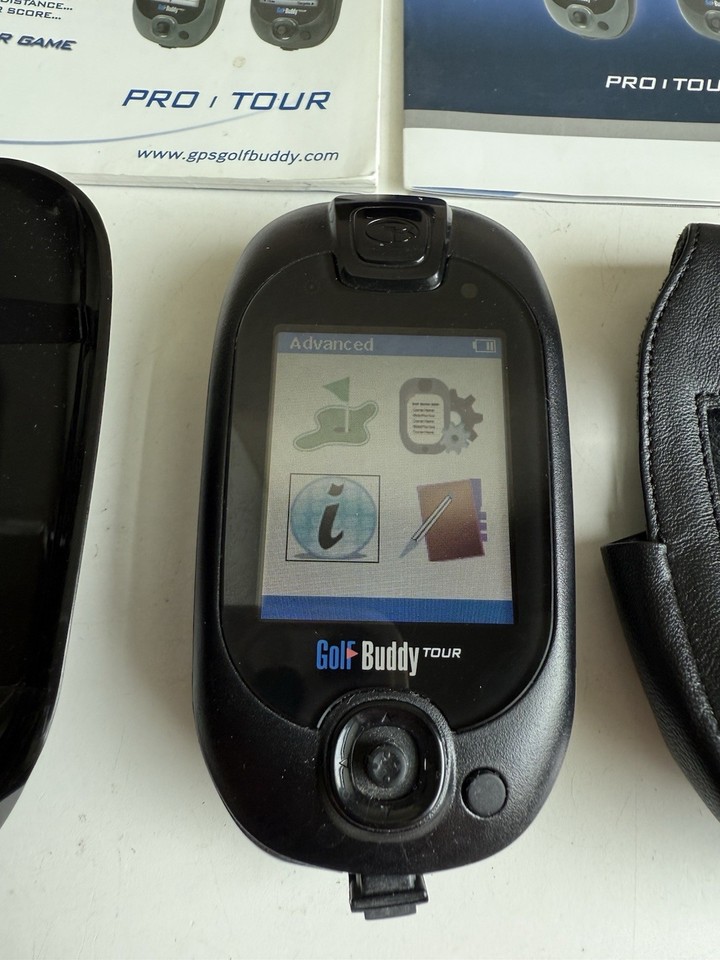 Golf buddy Pro Tour GPS Range Finder DSC-GB200 Works Well! *No Charger ...