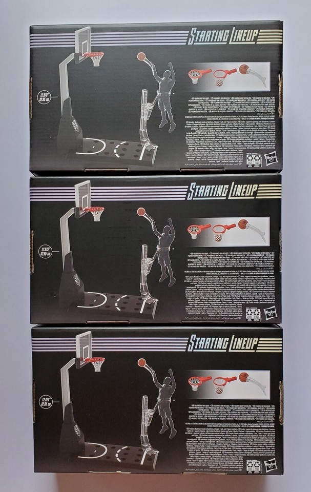 Starting Lineup NBA Backboard Series 1 (Set Of Three) NEW Hasbro | eBay