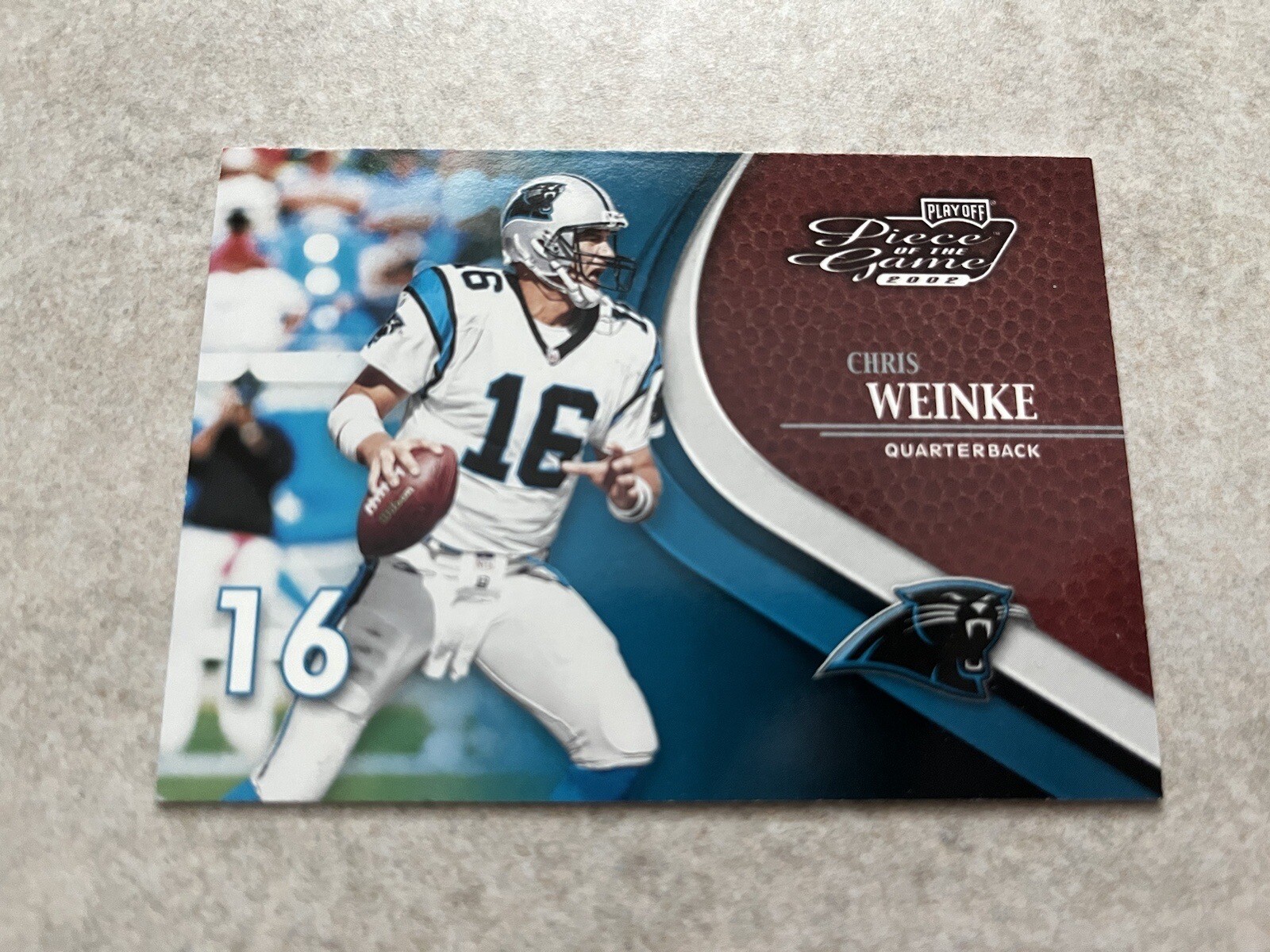 2002 Playoff Piece of the Game - #11 Chris Weinke for sale online | eBay