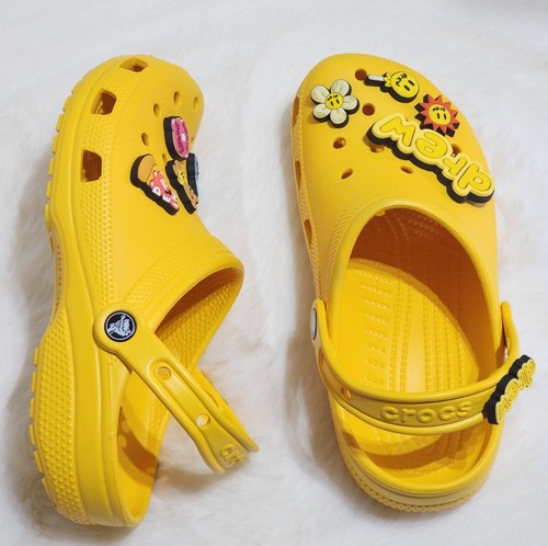 RARE COLLAB-SOLD OUT Crocs Classic Clog Justin Bieber X Drew House Men ...