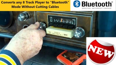 Bring back to Life Your 8 Track Stereo Our Bluetooth Conversion Kit ...