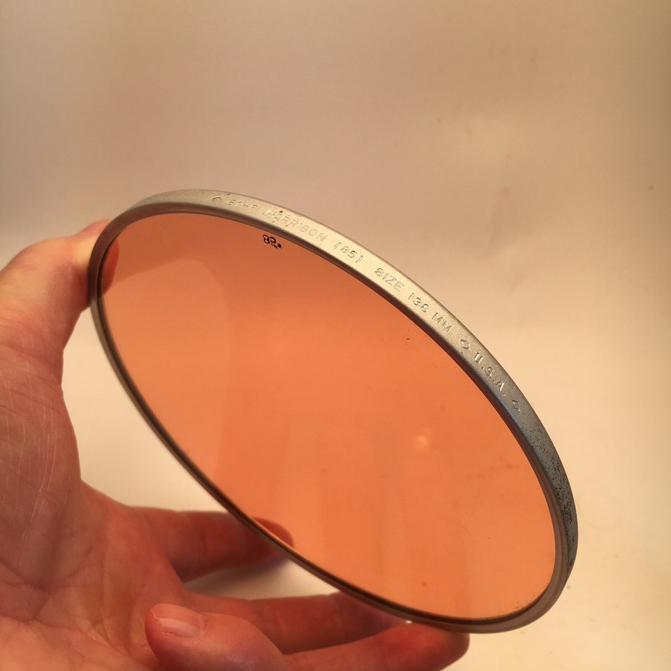 Vintage Harrison Duraline Filter - 138mm / 5.375" Round 81-F (85-C ) | eBay