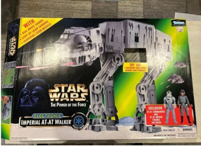Star Wars POTF Electronic Imperial AT-AT Walker with Box | eBay