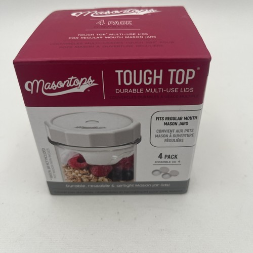 Masontops TT4R Regular Mouth Mason Jar Lid, Plastic | eBay