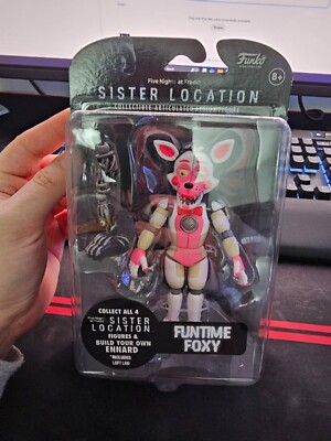 FUNTIME FOXY Funko Action Figure Five Nights at Freddy's Sister ...
