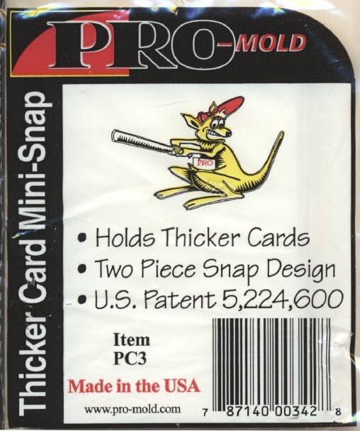 Lot Of 10 - Pro-Mold Thicker Card Mini-Snap Two Piece Snap Design PC3 ...