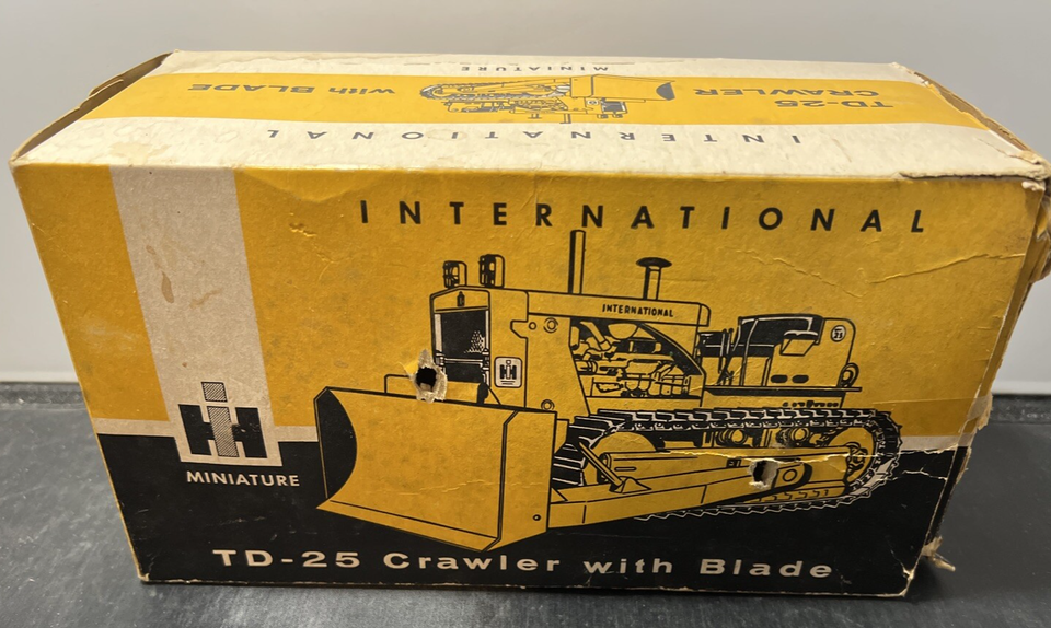 Vintage Ertl IH International Td25 Dozer with Box | eBay
