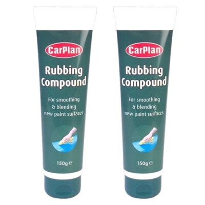2x Rubbing Compound Scratch Remover Paste Paint Blending Cutting 150g ...