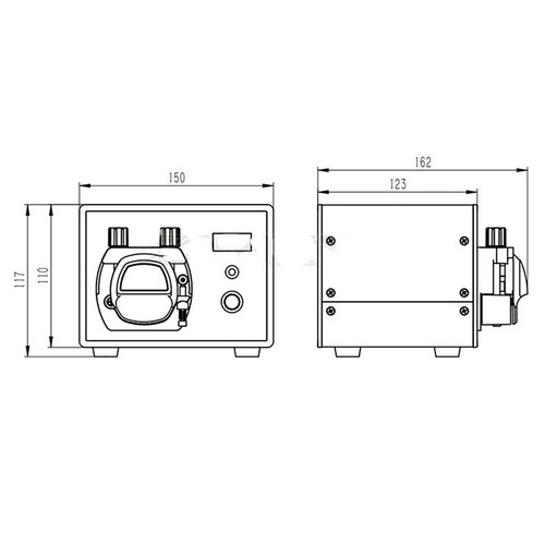 Intelligent Peristaltic Pump Food Grade Circulating Self-Absorbent ...