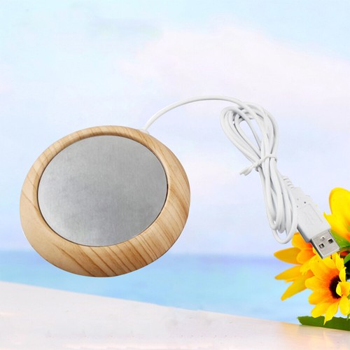 Heating Coaster Mug Warmer Usb Powered Office Coffee for Desk Cup | eBay