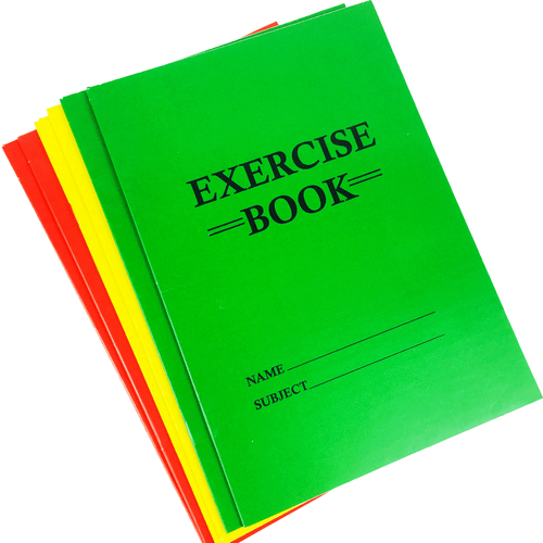 6 X Exercise Book Copy School Homework Lined Paper Pages Jotter ...