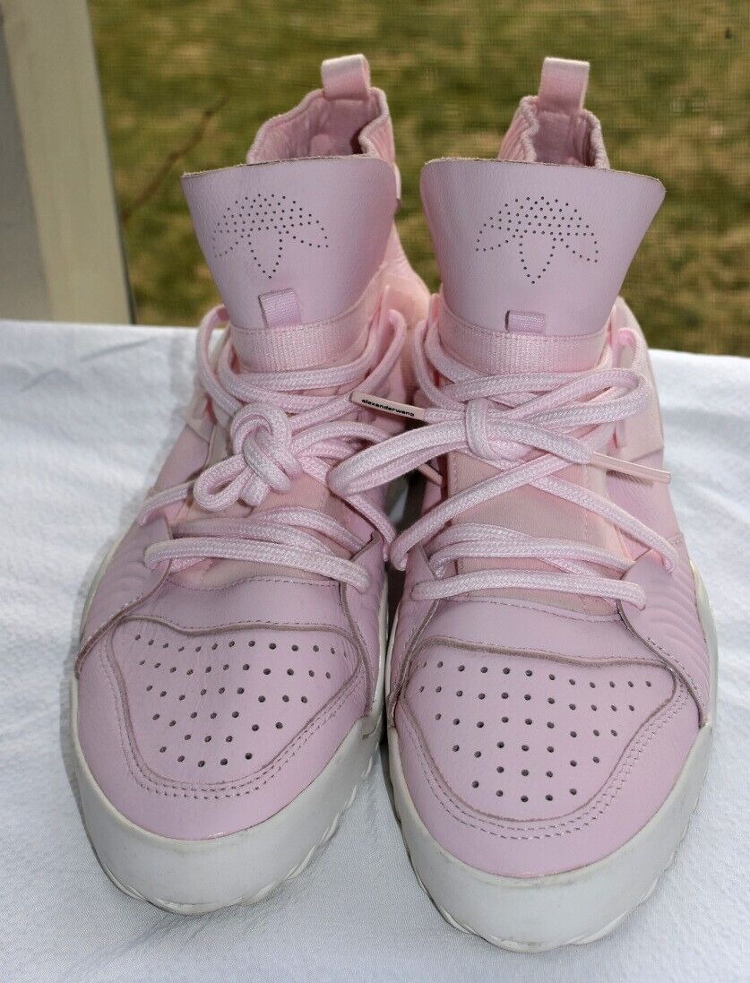 Adidas Alexander Wang Lt. Pink Leather B-Ball Hi-Top G-28225 Adidas Alexander Wang Lt. Pink Leather B-Ball Hi-Top G-28225